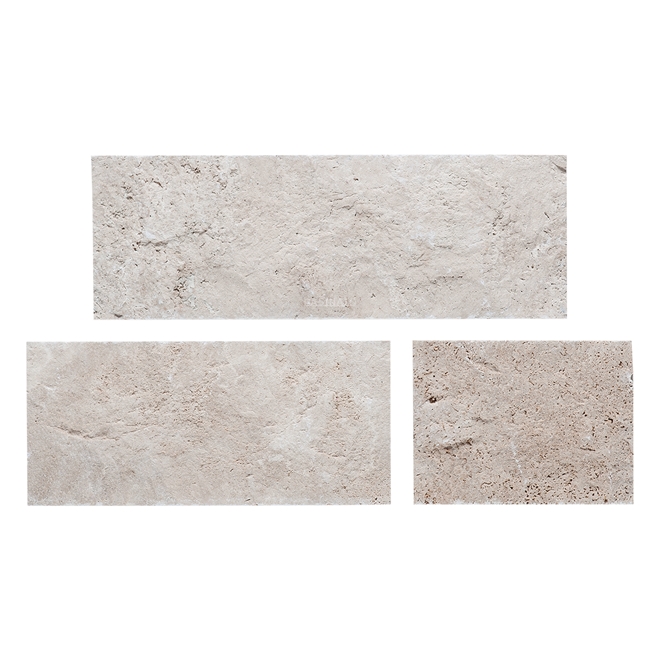 Travertino Rústico 15 cm - Travertino Rústico 15 cm - Pasinato