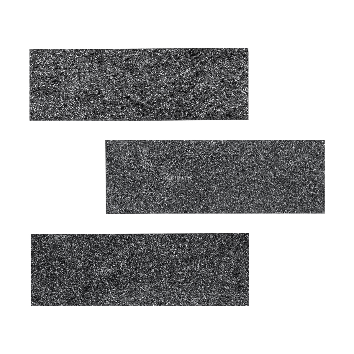 Revestimento Black Lava Brick (Hitam) - Black Lava Brick (Hitam) - Pasinato