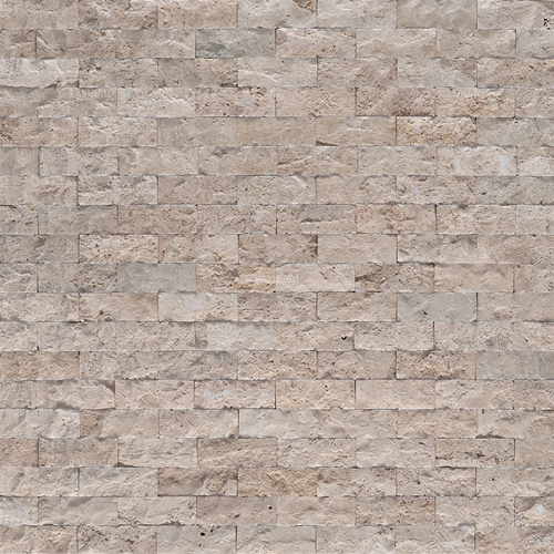 Revestimento Travertino Rústico Brick - Travertino Brick Rústico - Pasinato